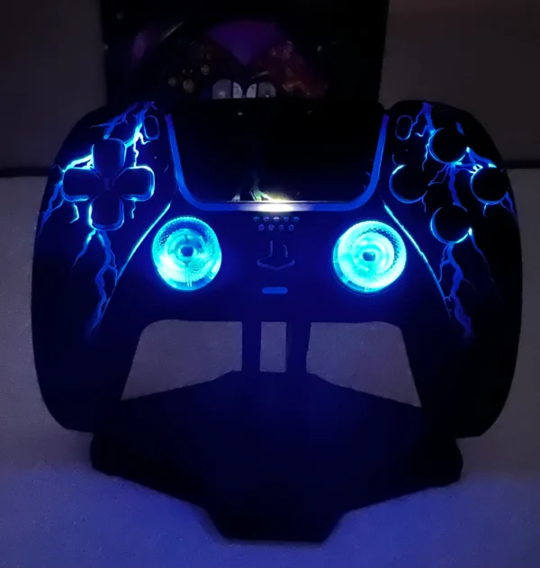 Lightning theme – RGB LED – All Black – Premum Custom Wireless ...